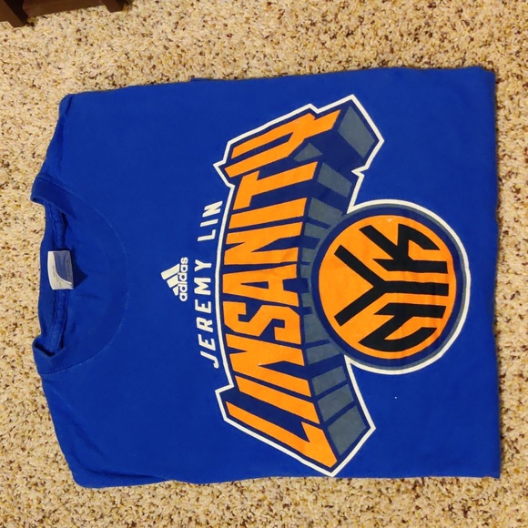 adidas | Shirts | Adidas Jeremy Lin Insanity Nyk Tshirt | Poshmark